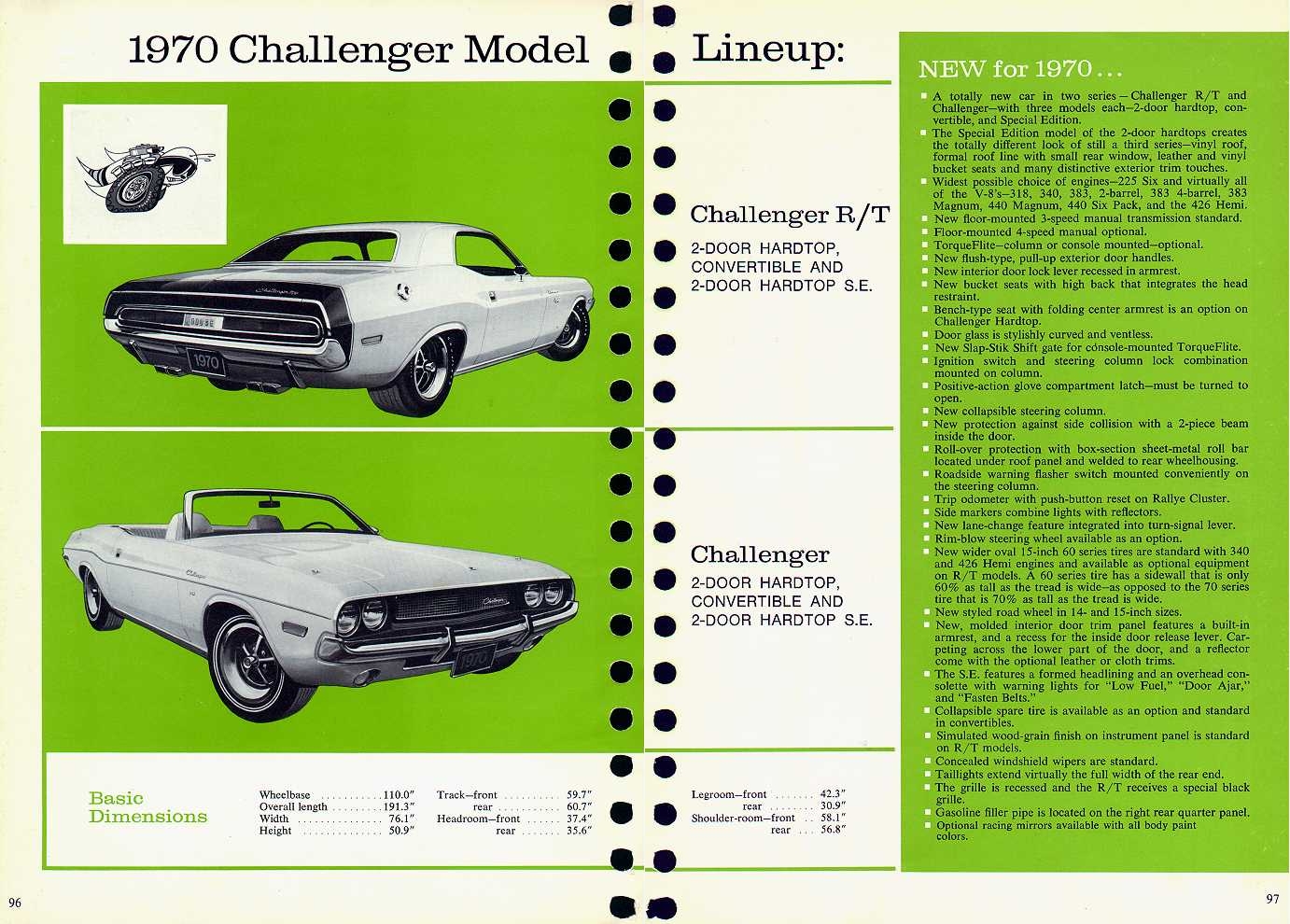 Media - Challenger Brochure Pics from the Past | Dodge Challenger Forum